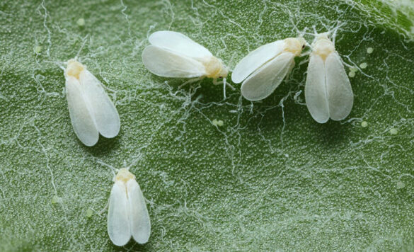 Mosca blanca de los invernaderos "Trialeurodes vaporariorum" - Hortoinfo